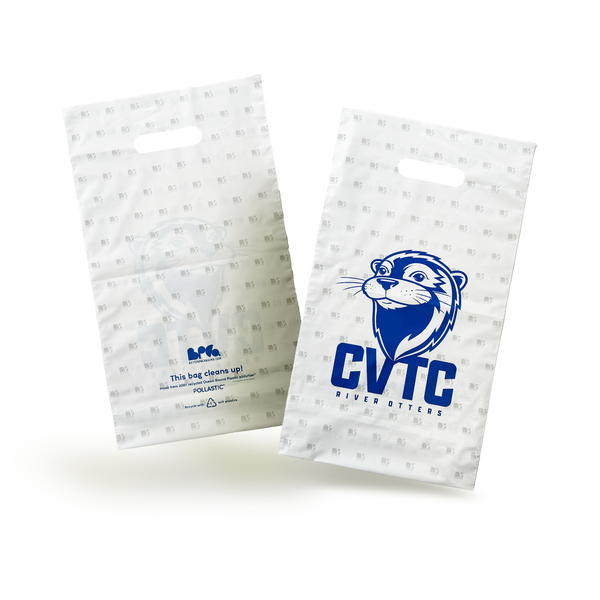 Custom POLLAST!C 100% Retail Bags - Better Packaging Co