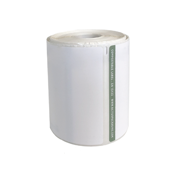 Compostable Shipping Labels - Rolls - Better Packaging Co